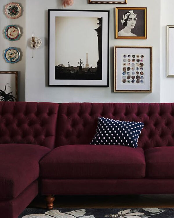 Бордовый цвет в интерьере: особенности цвета и как сочетать - Я Покупаю